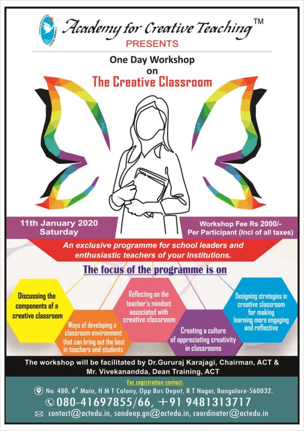 The Creative Classroom | Academy for Creative Teaching